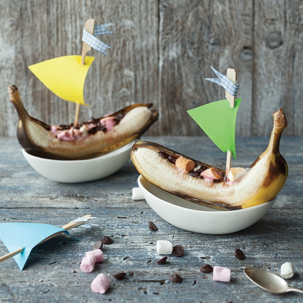 Barbecued banana boats | easyFood