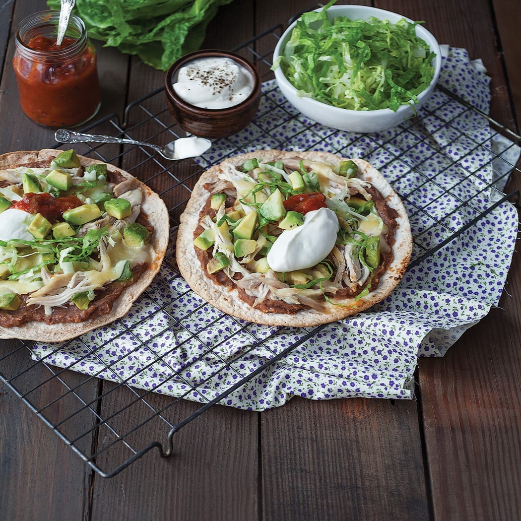 Shredded chicken tostadas | easyFood