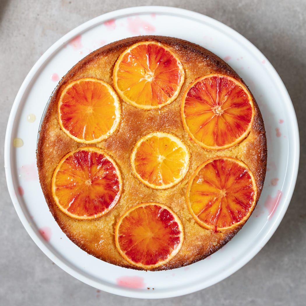 Almond and blood orange torte recipe | easyFood