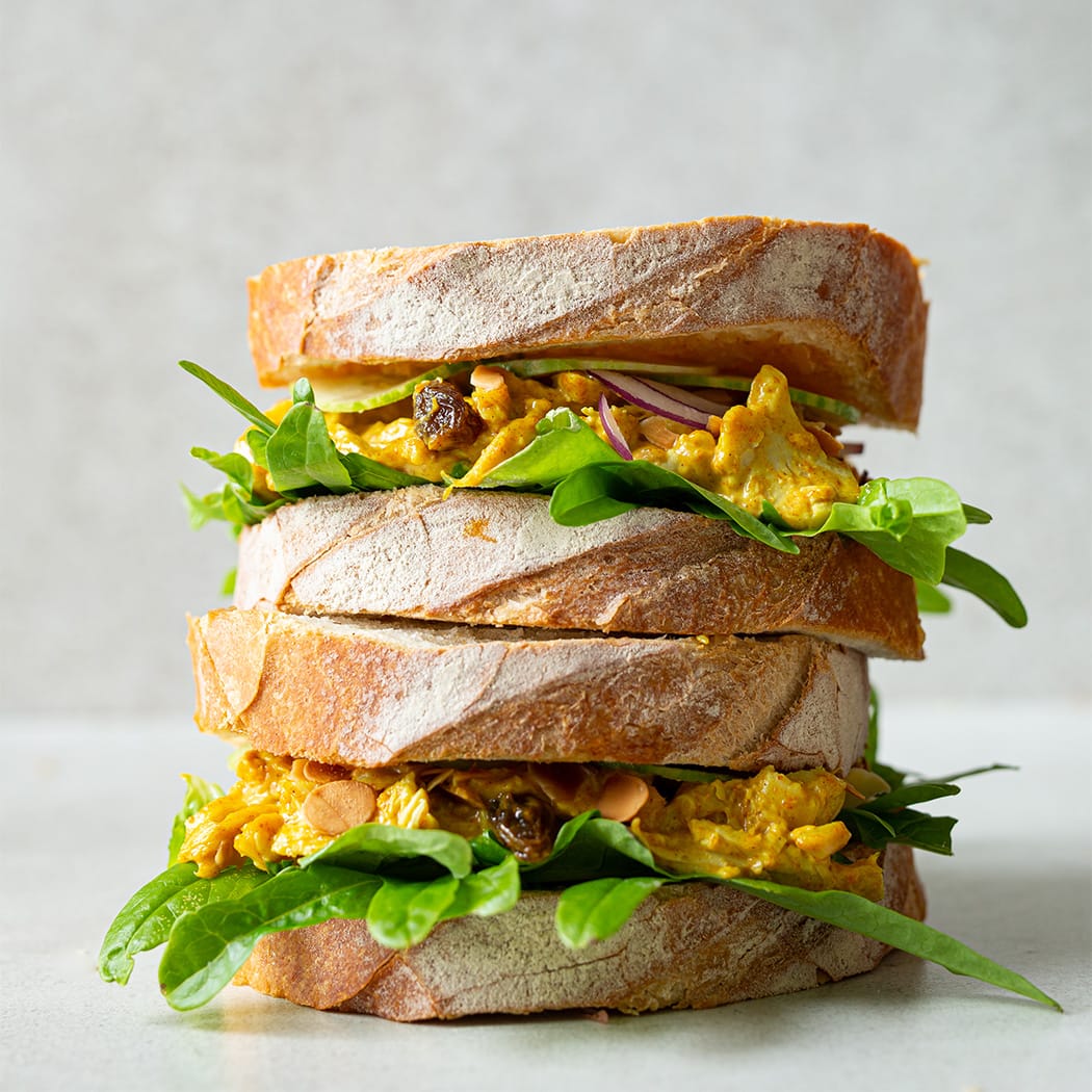 Coronation turkey sandwich | easyFood