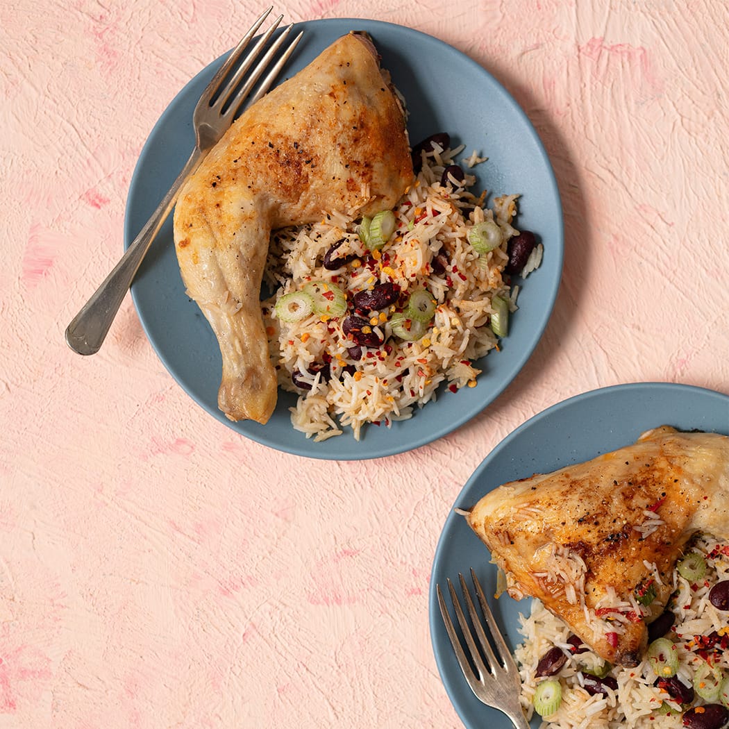 Spicy chicken and rice bake recipe | easyFood