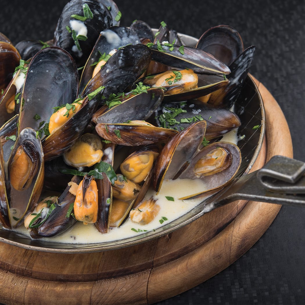 Armagh cider mussels recipe | easyFood