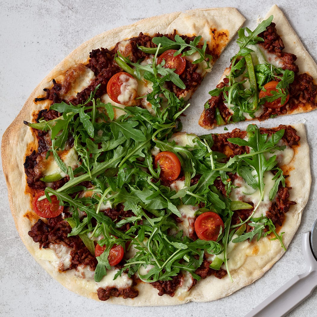 Cheese and beef pizza recipe | easyFood