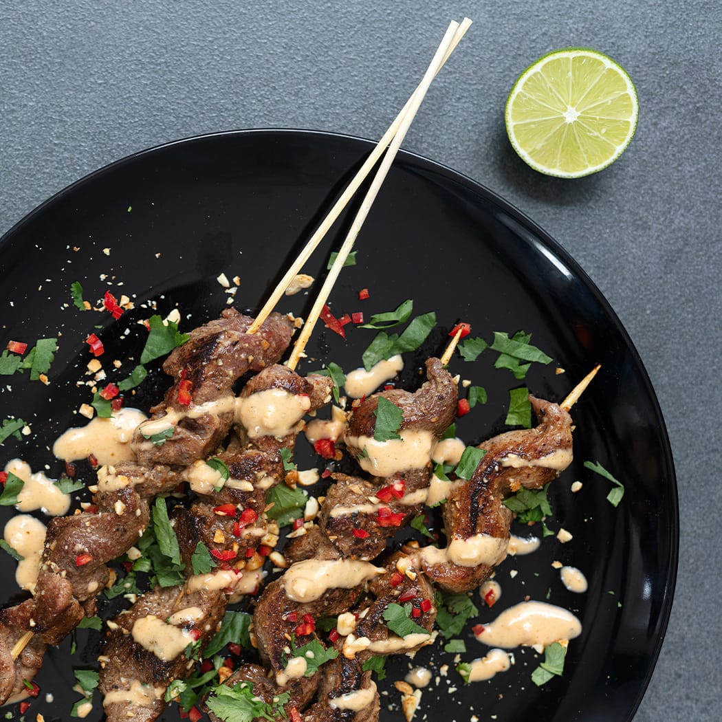Duck satay skewers recipe | easyFood