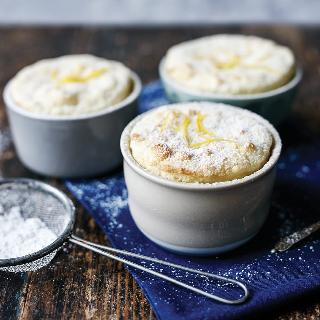 Lemon custard cups recipe | easyFood