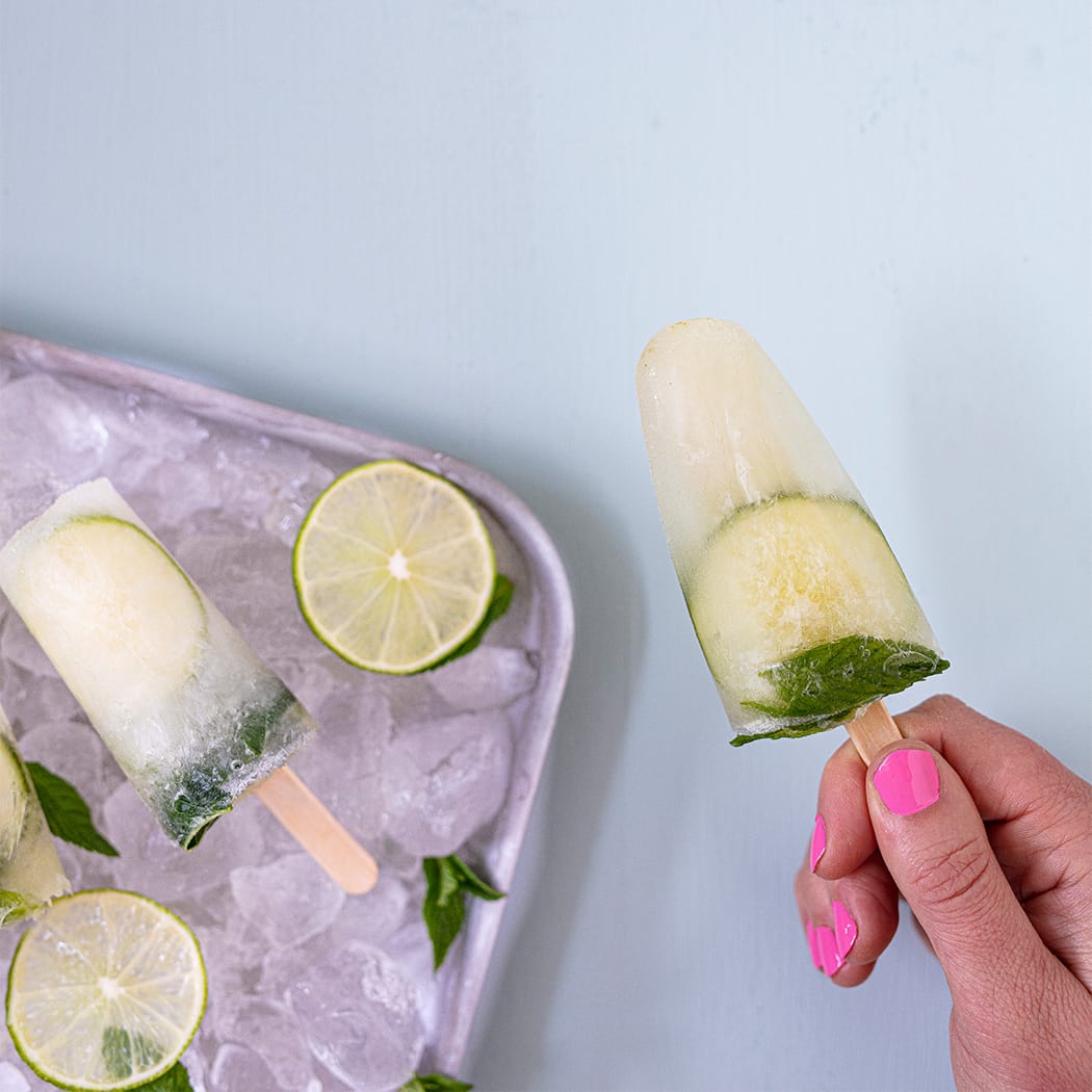 Refreshing mojito Ice pops. | easyFood