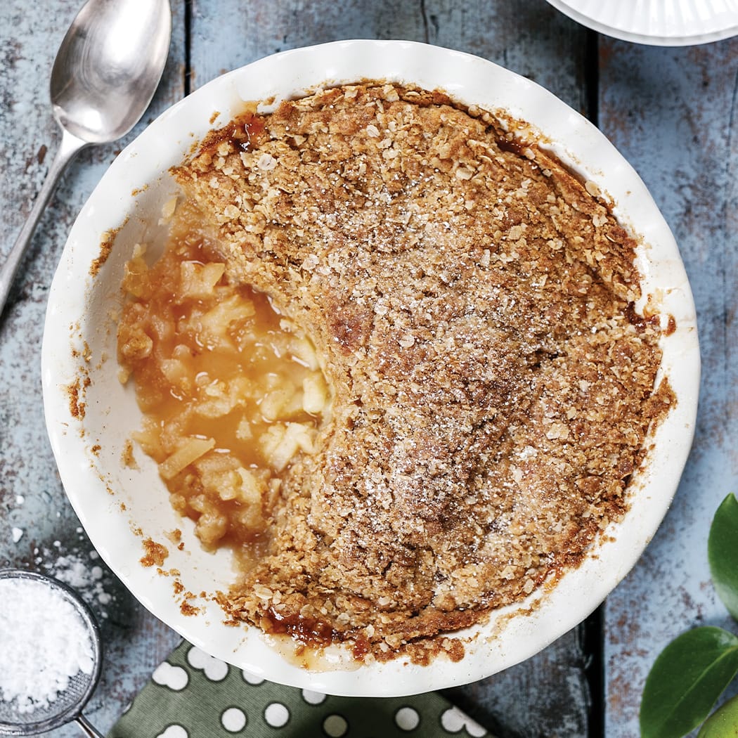 Perfect apple crumble recipe | easyFood
