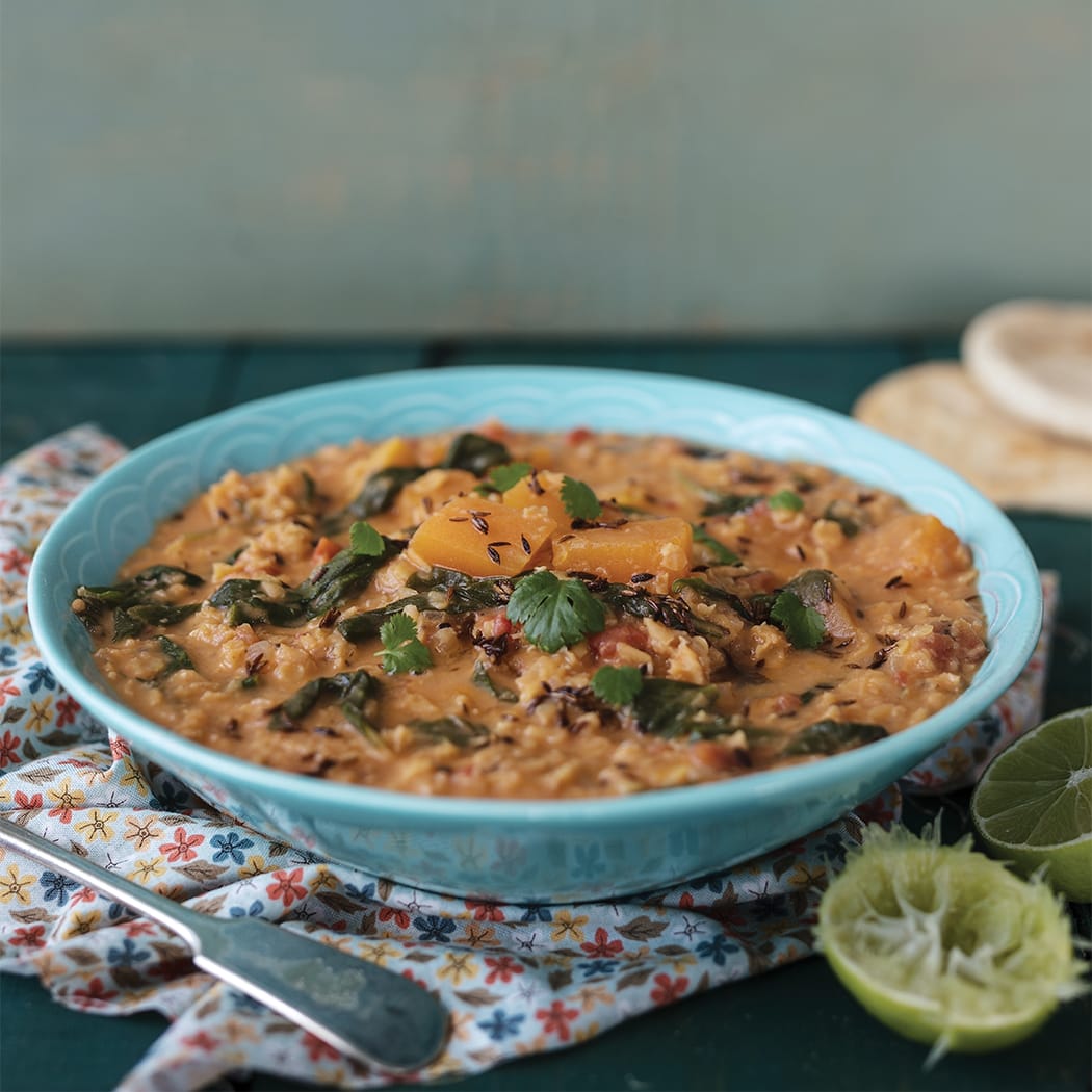 Pumpkin dahl recipe | easyFood